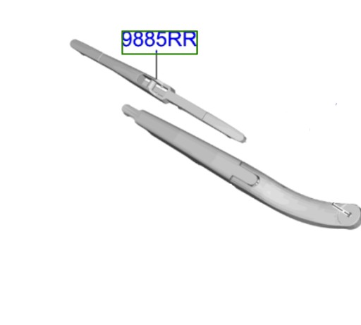 PIÓRO WYCIERACZKI TYŁ HYUNDAI TUCSON NX4 (2020-) 98595646812315 za 67 ...