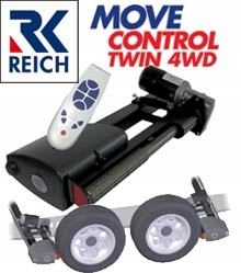 Mover napęd do przyczep Reich Move Control AWD 4x4 2 osiowe ! Rolki ALU ...