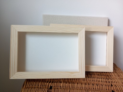 Ramka Na Rysunki Dziecka Ramki Na Sztukę Dzieci NATURALNE DREWNO Prace ...