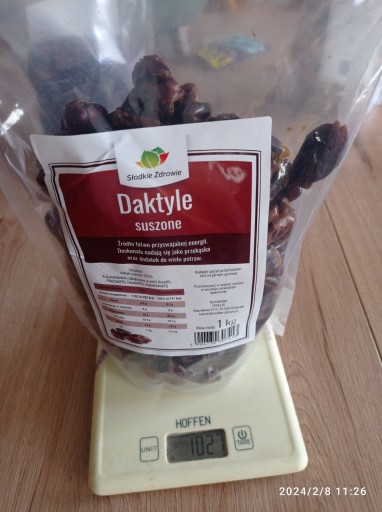 DAKTYLE suszone bez pestek 1kg NATURALNE słodkie 7580867589 - Allegro.pl