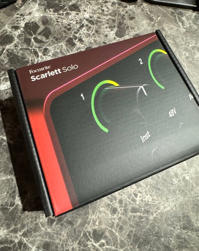Focusrite Scarlett SOLO 4th Gen - INTERFEJS AUDIO + pakiet ...