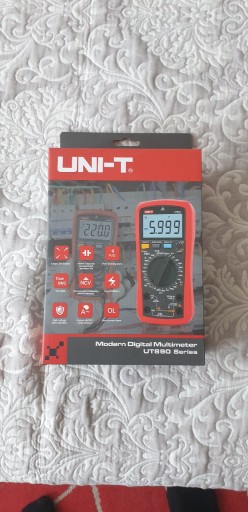 UNI-T UT890C Miernik MULTIMETR TrueRMS 20A NCV hFe (5901890056236) • Cena, Opinie 9776325485 ...