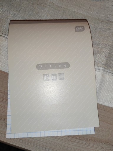 BLOK NOTES BIUROWY A6 W KRATKĘ 100 kartek (5902277171214) • Cena ...