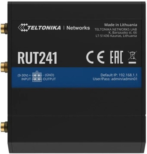Router Teltonika RUT240 802.11n (Wi-Fi 4) - Sklep, Opinie, Cena w Allegro