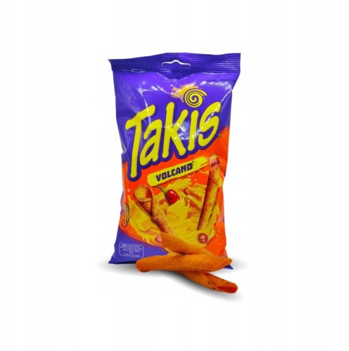 Chipsy TAKIS Volcano Serowe Pikantne 100g | Płock | Kup teraz na ...