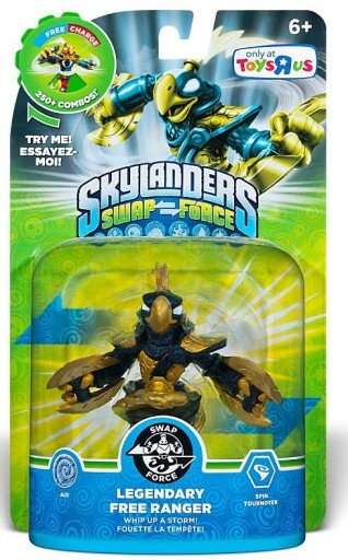 SKYLANDERS SWAP FORCE LEGENDARY FREE RANGER BOX! | Brzezie | Kup teraz ...