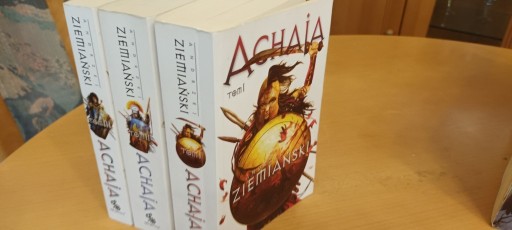 ACHAJA ( komplet 3 tomów ) Andrzej Ziemiański | GDAŃSK | Licytacja na ...