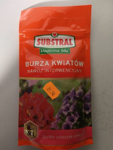 Nawóz do pelargonii Substral Burza Kwiatów 200g | Jonkowo | Kup teraz na Allegro Lokalnie