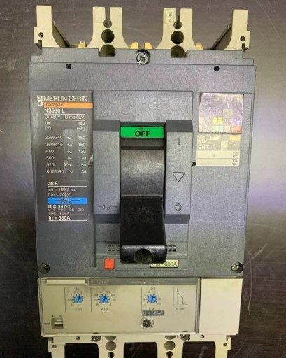 Wyłącznik mocy MERLIN GERIN NS630L | Piaski Brzóstowskie | Kup teraz na ...