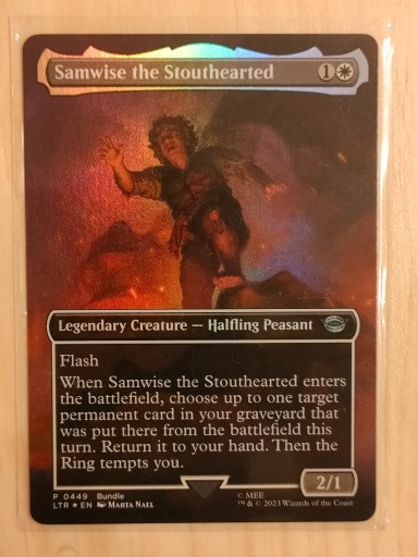 Samwise the Stouthearted FOIL / karta MTG | Marki | Kup teraz na ...