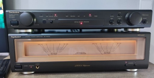 Zestaw Technics SU-C800U przedwzmacniacz SE-A900S końcówka mocy | Nowa Sól | Licytacja na ...