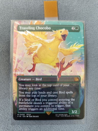 Traveling Chocobo [Borderless] #406 || MTG Final Fantasy | Nowy Sącz ...