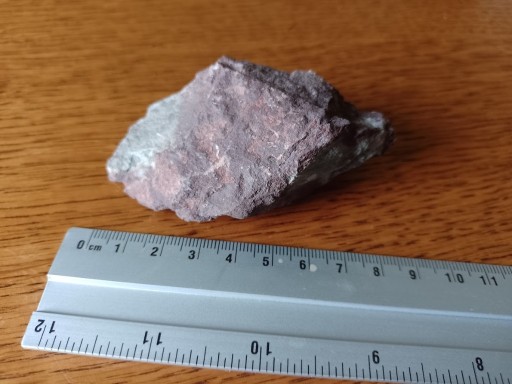 Melafir 100 mm kamień czerwony Minerał Kolekcja | Wałbrzych | Kup teraz ...