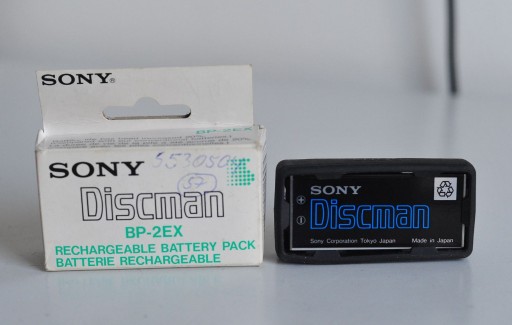 Stary akumulator do Discman Sony BP-2EX | Sejny | Kup teraz na Allegro ...