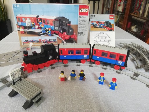 LEGO 7715 PushAlong Passenger Steam Train 1985 r | Suwałki | Kup teraz ...