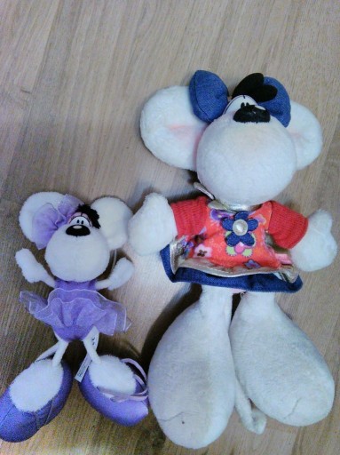 Stara zabawka Prl maskotka myszka Didle Diddl | Łochów | Kup teraz na ...