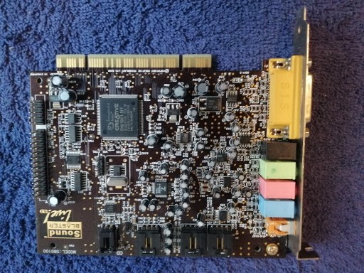 Karta Muzyczna Sound Blaster Live SB0100 PCI | Warszawa | Kup teraz na ...