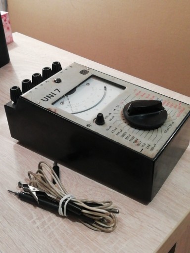 Multimetr miernik UNI 7 analogowy wskazówkowy | Orneta | Kup teraz na ...