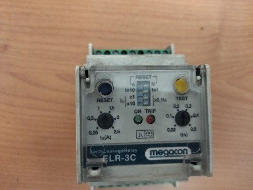 Przekaźnik upływowy ziemnozwarcie ELR3C MEGACON | Polkowice | Kup teraz ...