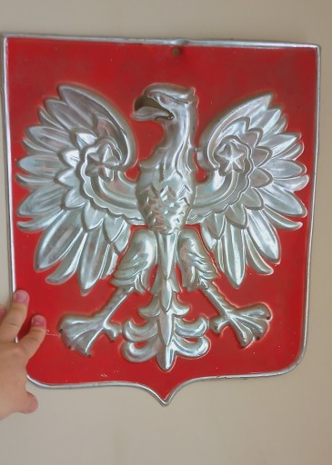 Godło PRL blacha | Tomaszów Mazowiecki | Kup teraz na Allegro Lokalnie