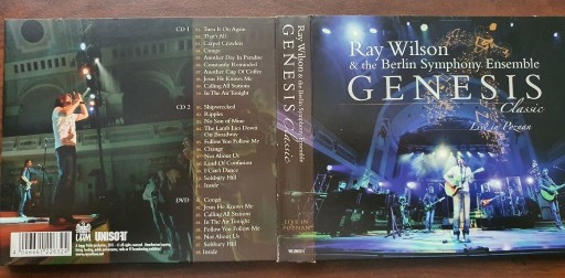 Ray Wilson GENESIS Classic 2CD+DVD | Warszawa | Kup teraz na Allegro ...