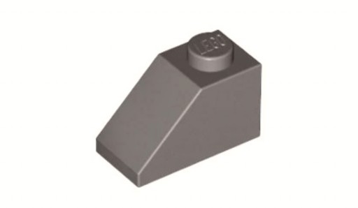 LEGO 3040 Skos 2x1 ciemny szary OLD | Warszawa | Kup teraz na Allegro ...