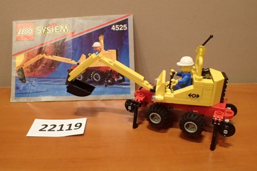 LEGO TRAIN 4525 Road and Rail Repair | Warszawa | Kup teraz na Allegro ...