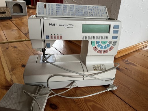Maszyna do szycia Pfaff Creative 7550 | Konin | Ogłoszenie na Allegro ...