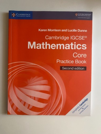 Cambridge IGCSE Mathematics - Practice book - CORE | Wołomin | Kup ...