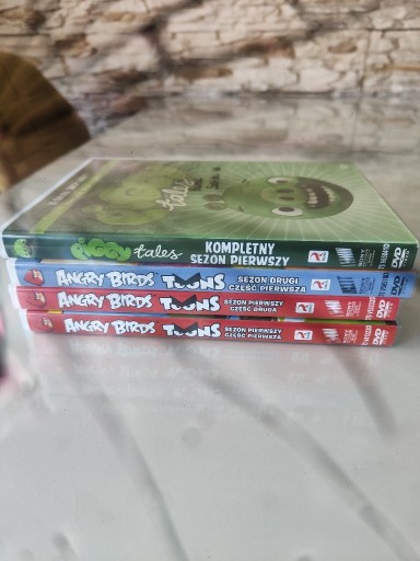 Zestaw płyt Angry Birds oraz Piggy tales | Warszawa | Ogłoszenie na Allegro Lokalnie