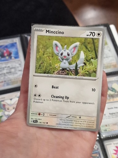 Minccino (TEF 136) Temporal Forces Karta Pokemon | Gdańsk | Kup teraz ...