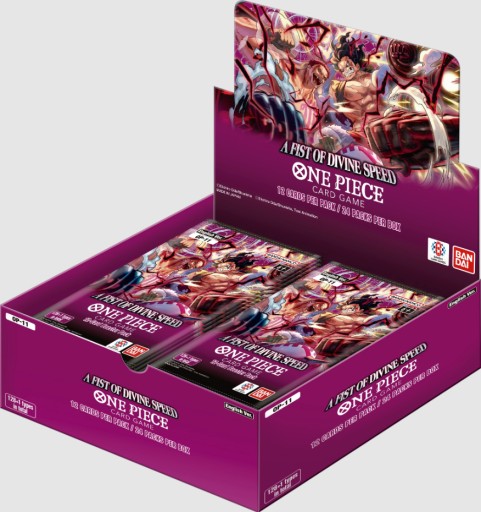 OP11 One Piece A Fist of Divine Speed Booster Box | Wrocław | Kup teraz ...