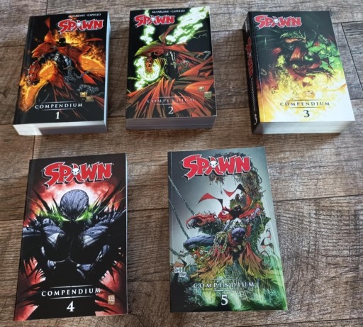 Spawn Compendium Color Edition 1-5 | Szczecinek | Licytacja na Allegro ...