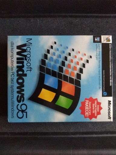 System operacyjny Microsoft Windows 95 box PL | Siemianowice Śląskie ...