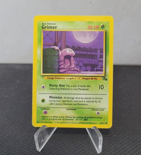 Grimer 48/62 base set 1999 karta pokemon | Warszawa | Licytacja na ...