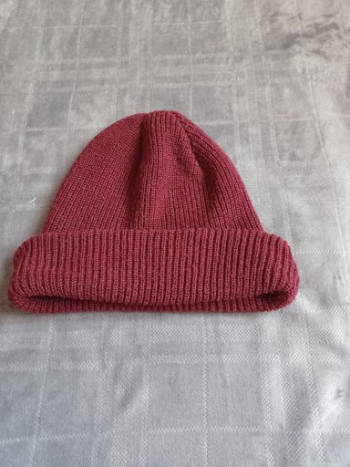 Bordowa zimowa czapka Terranova | Tryńcza | Kup teraz na Allegro Lokalnie