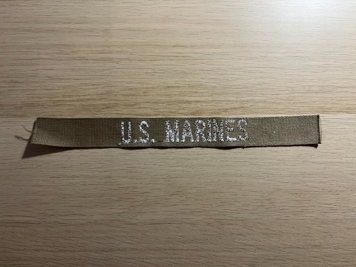 Naszywka USMC Tape "US Marines" DCU | Poznań | Kup teraz na Allegro ...