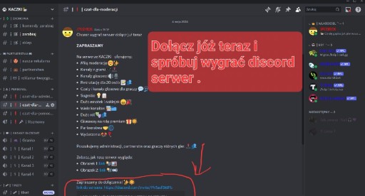 Discord Serwer boty i Mega kanały | Pruszków | Kup teraz na Allegro ...