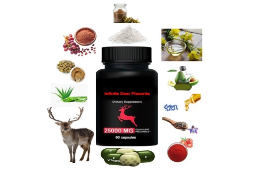 Infinite Deer Placenta Komórki Macierzyste Klasa Super Premium 3szt+Gra ...