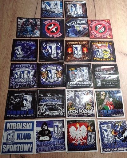 Vlepki Lech Poznań Arka Gdynia Cracovia KSZO 1 | Śrem | Kup teraz na ...