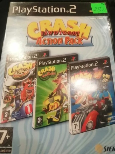 Ps2 Crash Bandicoot Action Pack | Siemianowice Śląskie | Kup teraz na ...