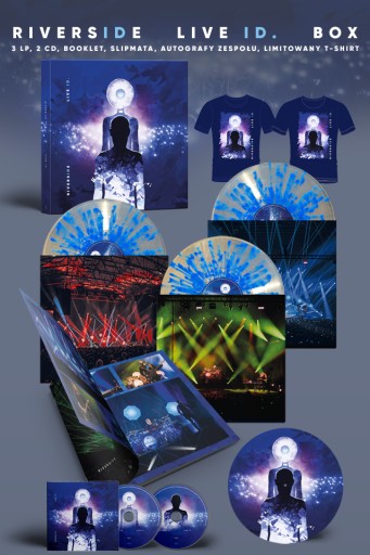 Riverside – Live ID. BOX (3LP, 2CD, slipmata, autografy zespołu, Tshirt ...