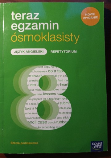 Egzamin ósmoklasisty angielski 8 repetytorium Nowa Era | Lublin | Kup teraz na Allegro Lokalnie