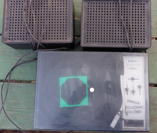 Gramofon UNITRA WG902 Artur z kolumnami | Miłkowice | Kup teraz na ...
