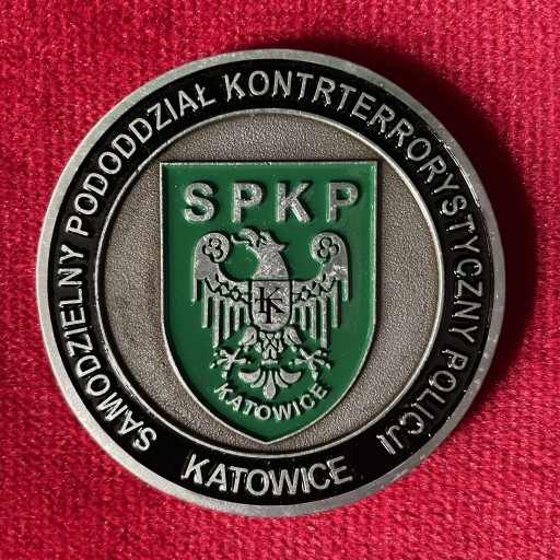 Medal Policja SPKP Katowice AT Coin | Katowice | Licytacja na Allegro ...