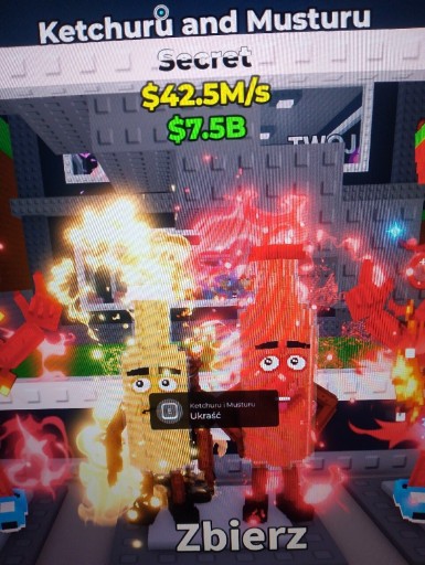 Ketchuru and Musturu- 42.5M. Roblox steal a brainrot | Warszawa | Kup ...