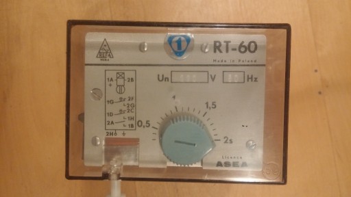 Przekaźnik RT60 220V 0 5 2 sek z podstawką | Gdańsk | Kup teraz na Allegro Lokalnie