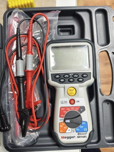 Megger MIT485 2 Miernik rezystancji i ciągłości izolacji | Warszawa | Kup teraz na Allegro Lokalnie