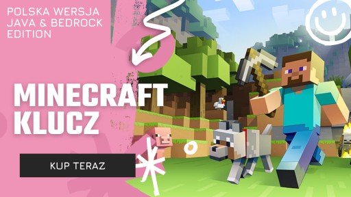 MINECRAFT PREMIUM JAVA & BEDROCK EDITION PC POLSKA WERSJA KLUCZ ...