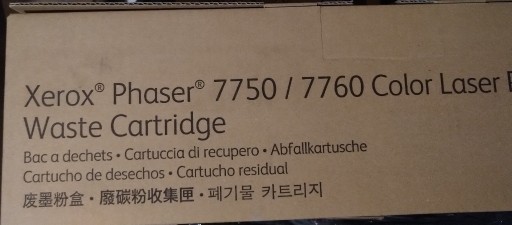 Pojemnik na zużyty toner Xerox Phaser 7750 | Warszawa | Ogłoszenie na Allegro Lokalnie